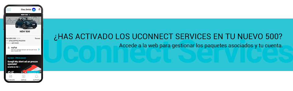 Servicios conectados para tu Fiat | Uconnect